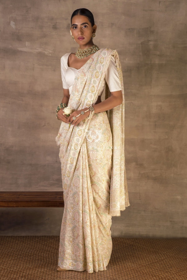 Saree Ivory – Anjul Bhandari